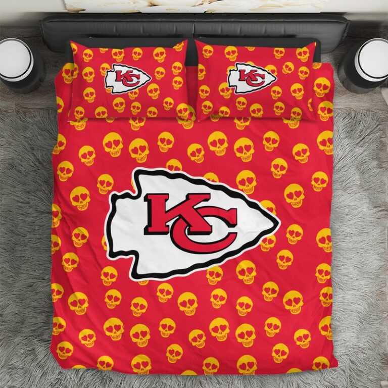 Kansas City Chiefs Dynamic Edge Bedding Set - ChiefsFam