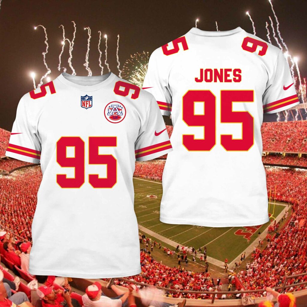 Chris Jones Kansas City Chiefs American Football Conference Champions T ...