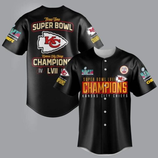 Kansas City Chiefs Red And White Baseball Jersey - ChiefsFam