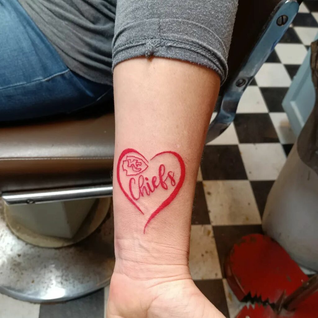 15 Kansas City Chiefs Tattoos Ideas For die-hard Fans - ChiefsFam