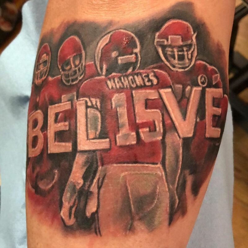 15 Kansas City Chiefs Tattoos Ideas For die-hard Fans - ChiefsFam