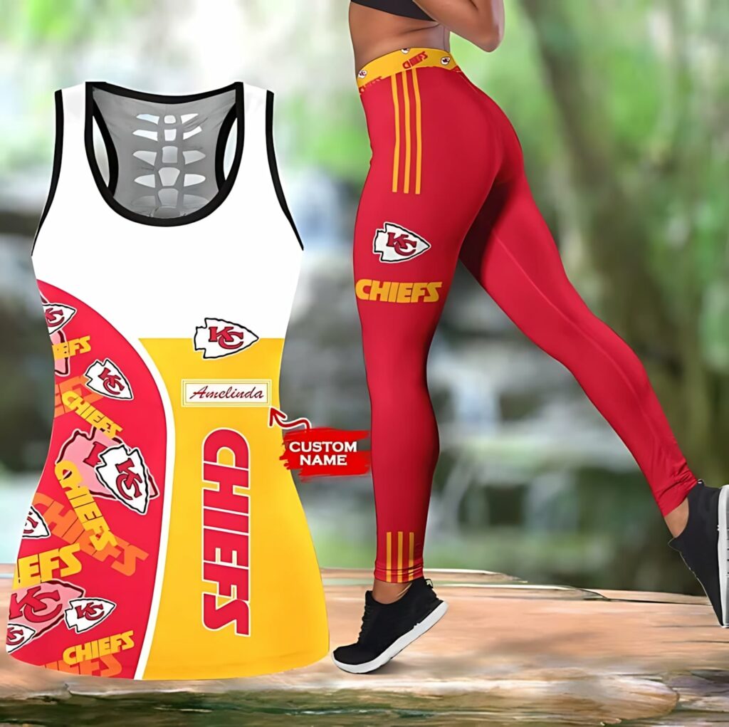 Kansas City Chiefs Leggings And Tank Tops - ChiefsFam