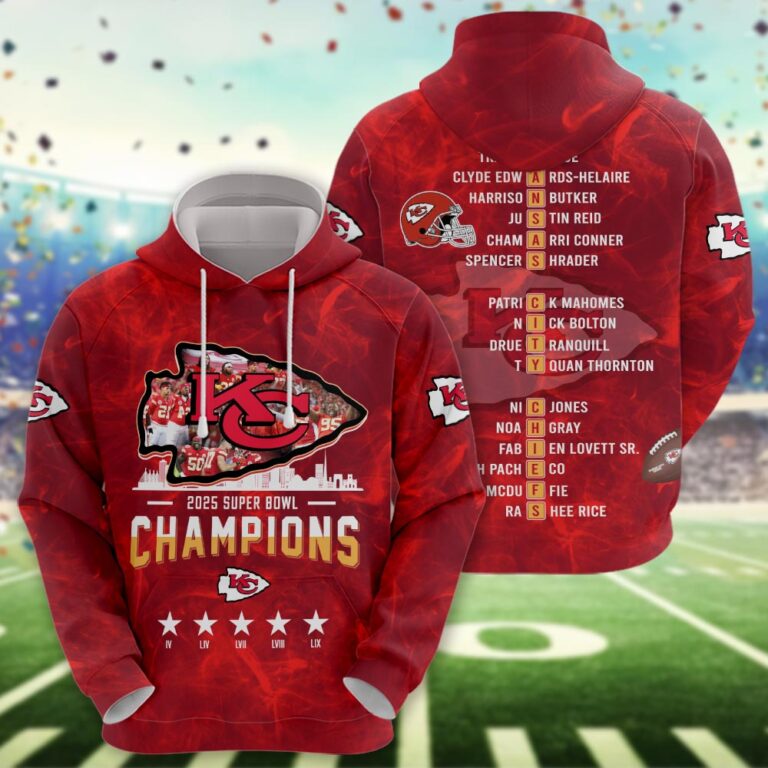 Kansas City Chiefs Hoodies - ChiefsFam