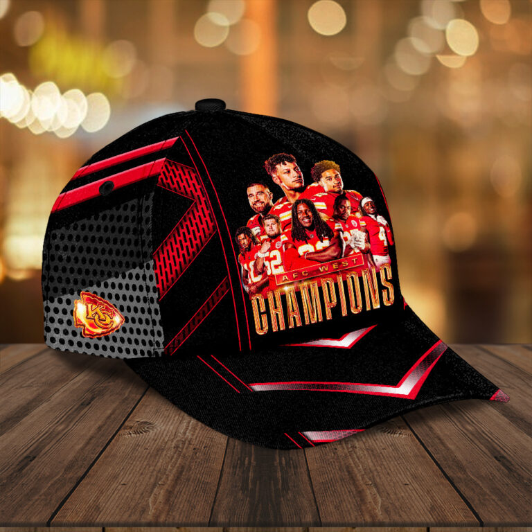 Kansas City Chiefs Champions Spotlight Victory Baseball Cap - ChiefsFam