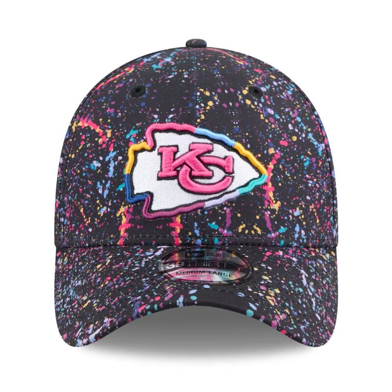 Kansas City Chiefs Neon Paint Crucial Catch Baseball Cap - ChiefsFam